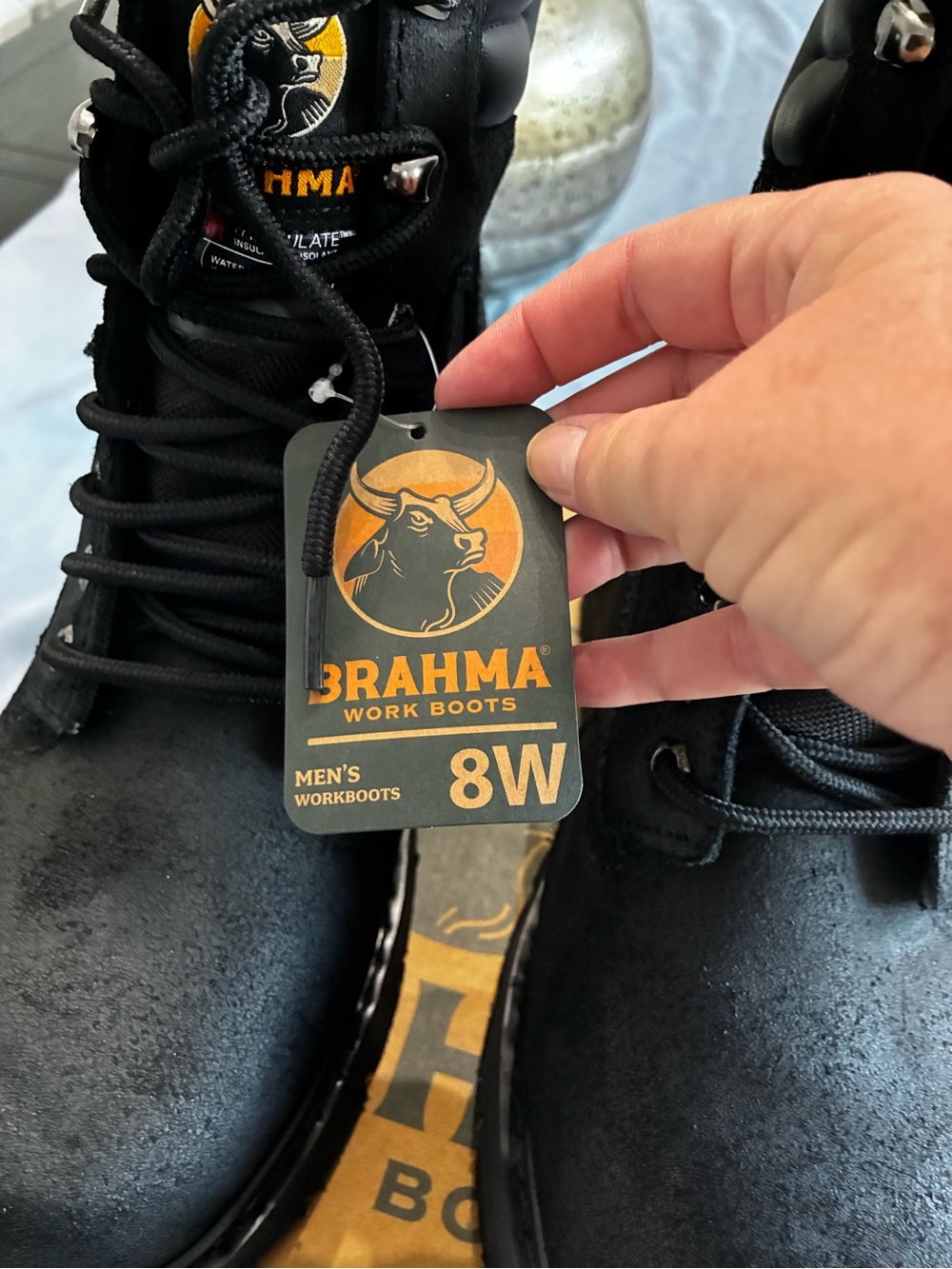 Brahma | Shoes | Brahma Steel Toe Work Boots 8 Wide Nwt | Poshmark